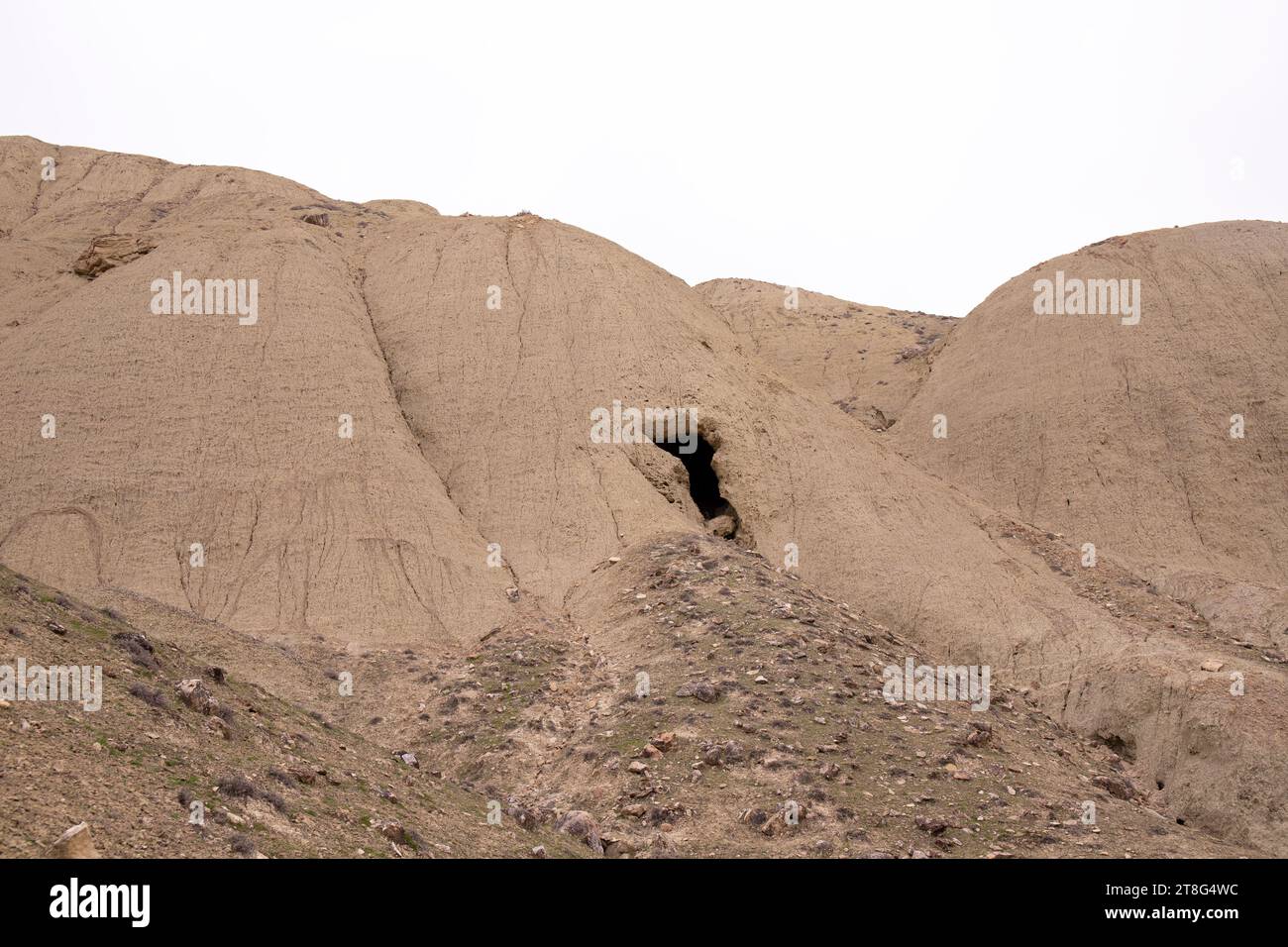 Deep cave in the mountains. Khyzy region. Azerbaijan Stock Photo - Alamy