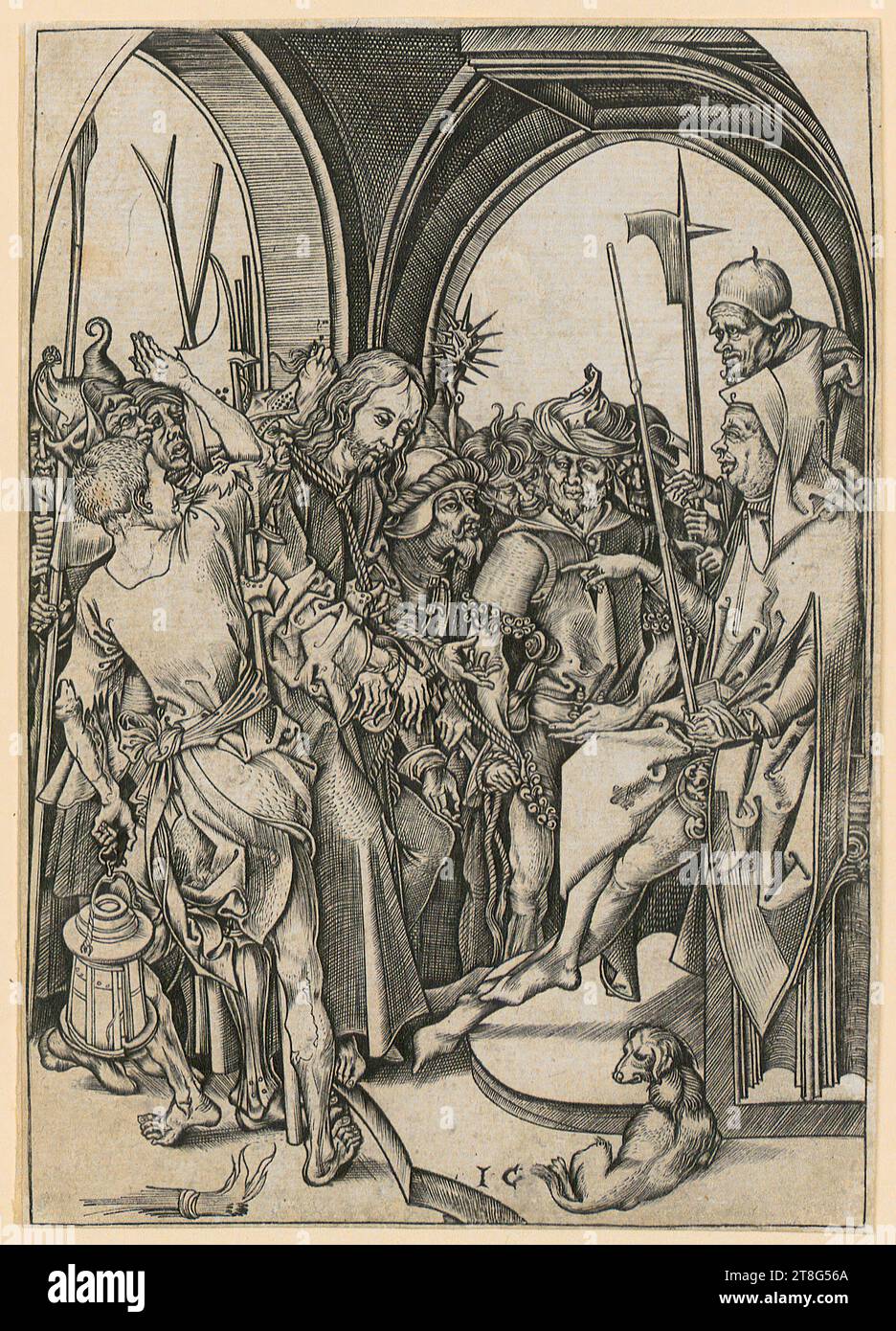 Bottom center monogrammed ic hi-res stock photography and images - Alamy