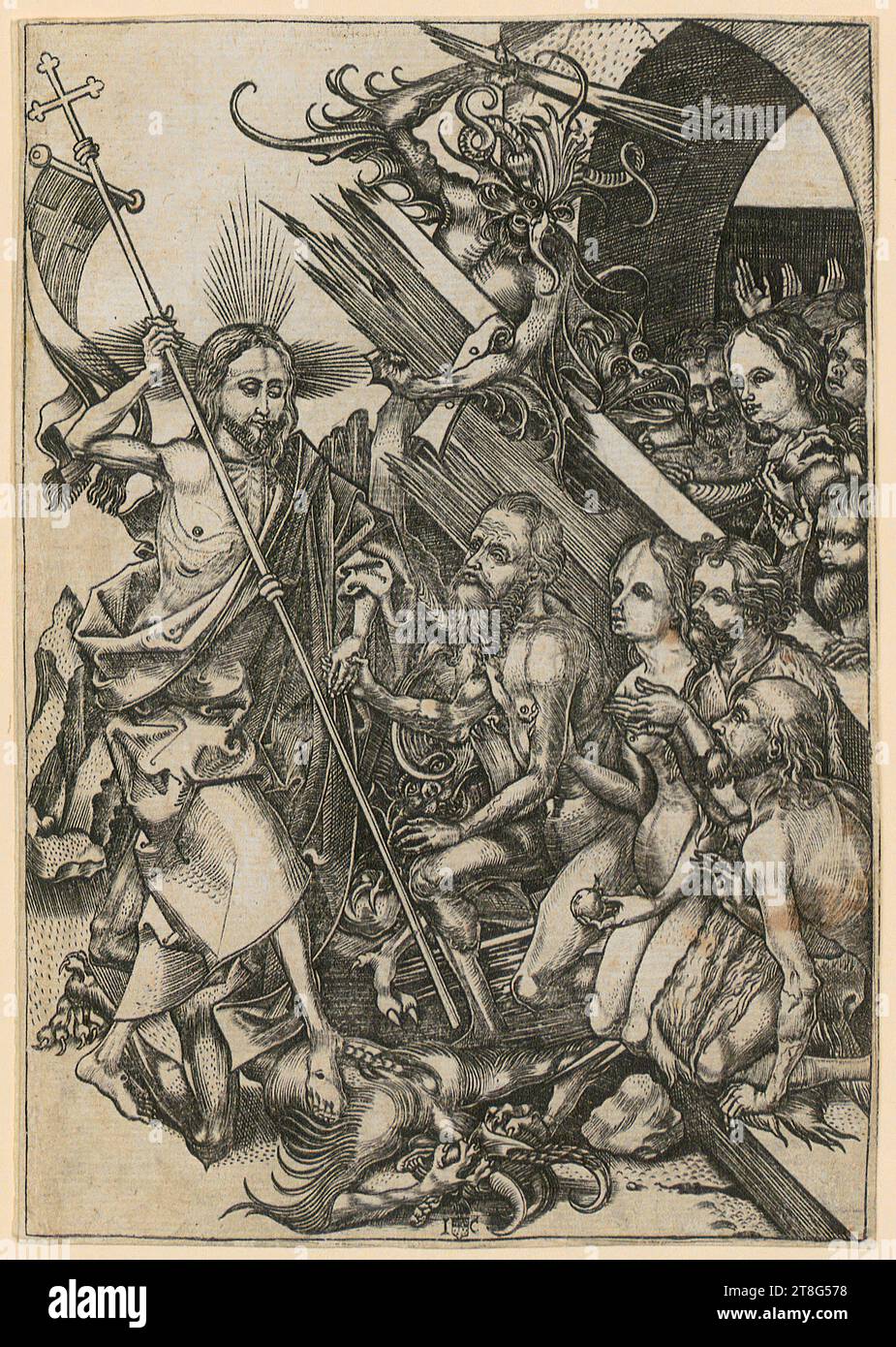 Bottom center monogrammed ic hi-res stock photography and images - Alamy