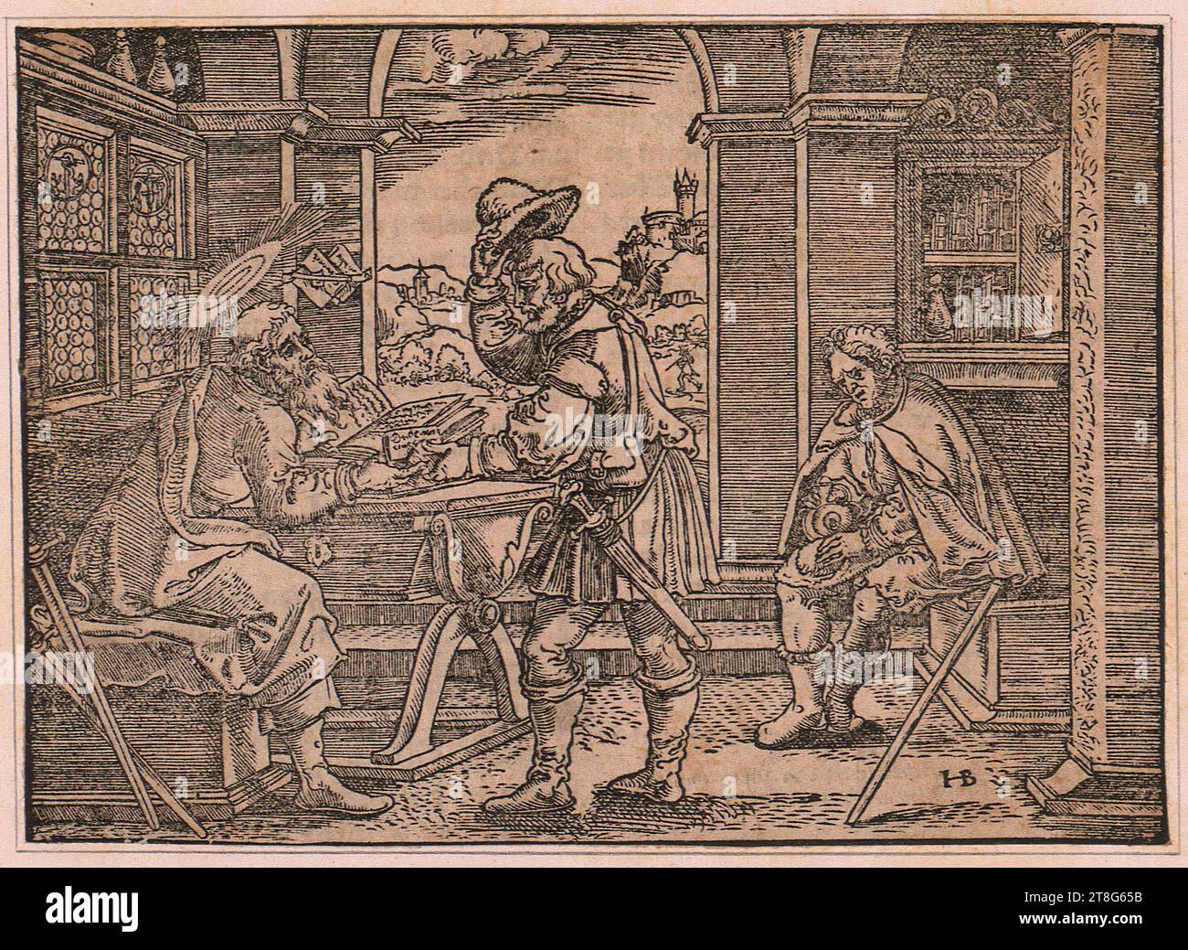 Hans Brosamer (1500 c. - c. 1554), design Hans Lufft (1495 c. - 1548 ...