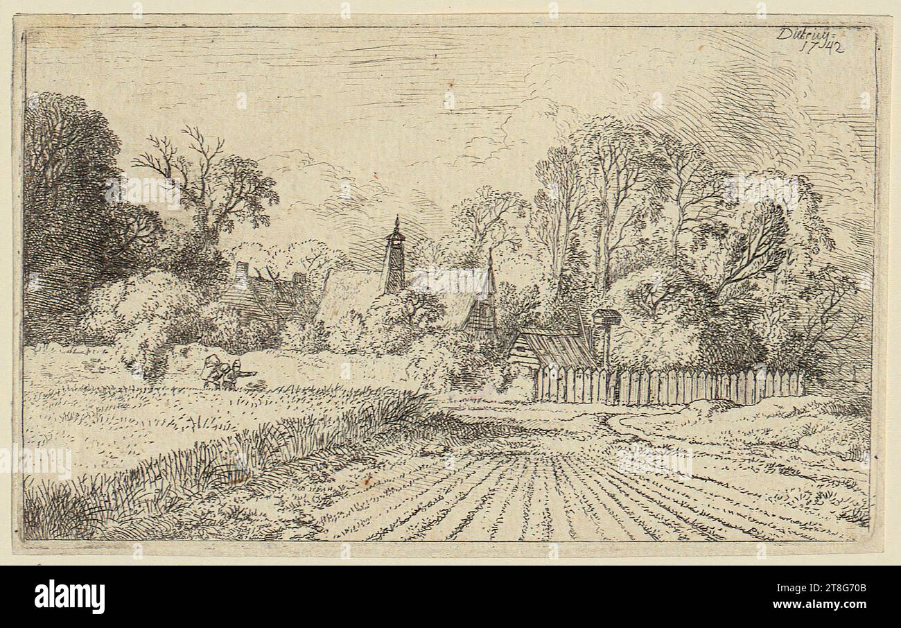 Christian Wilhelm Ernst Dietrich (1712 - 1774), A path beside a ...