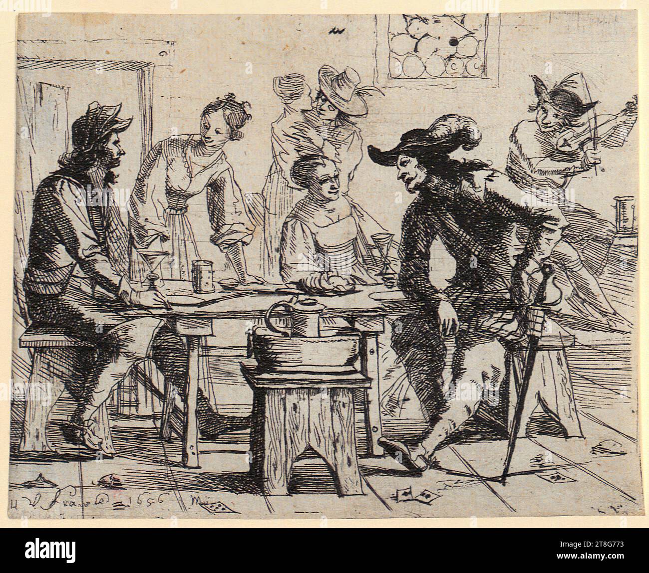 Albrecht Altdorfer (1480 um - 1538), artist, Saint Christopher carrying ...