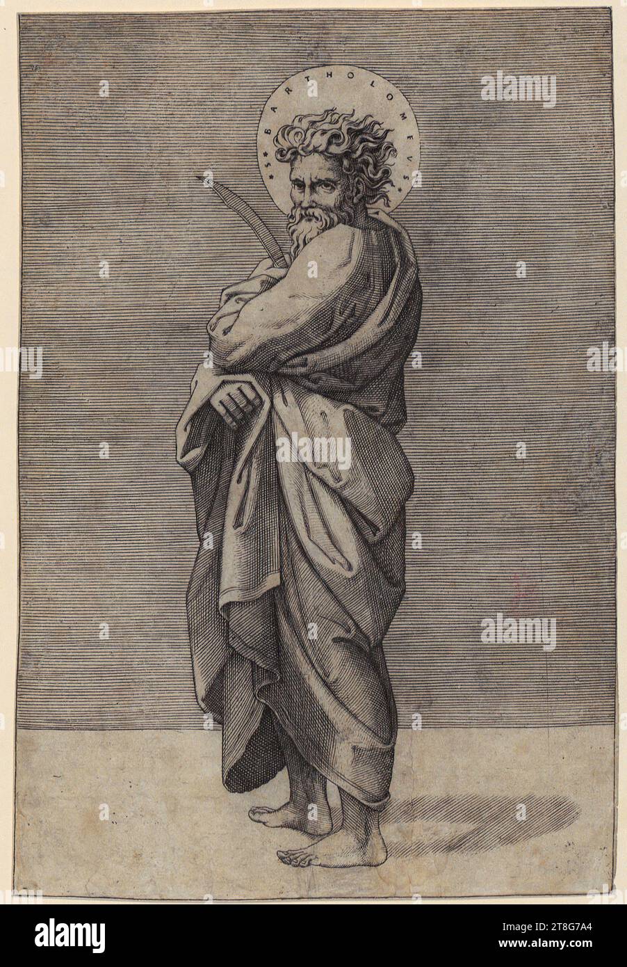 Marcantonio Raimondi (1470, 1482 c. - c. 1527, 1534), artist Giulio Romano (1492 - 1546), after ...