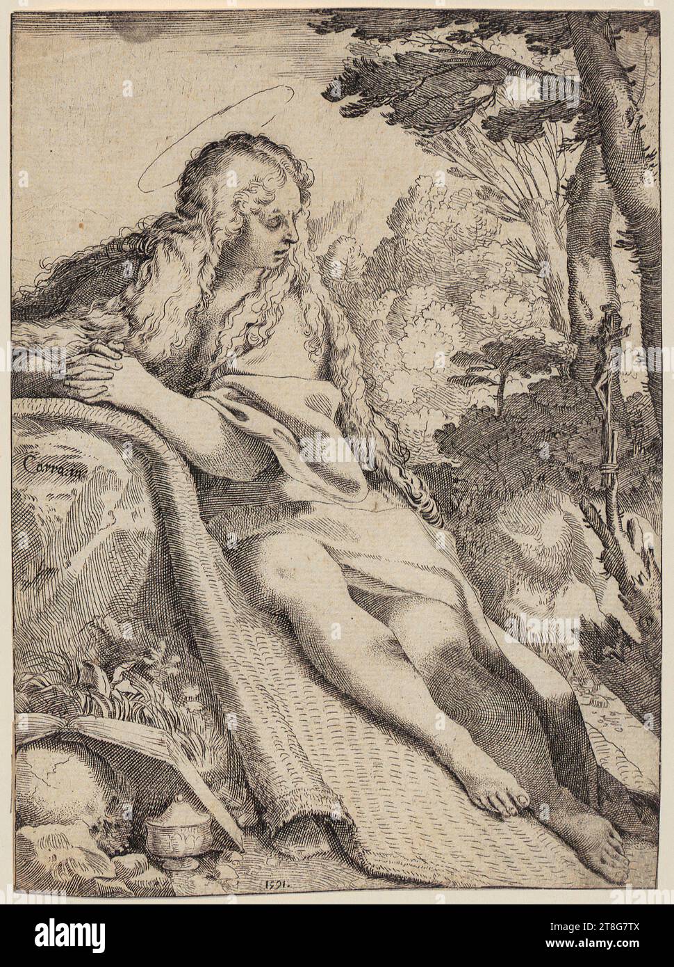 Bowing mary magdalene hi-res stock photography and images - Alamy