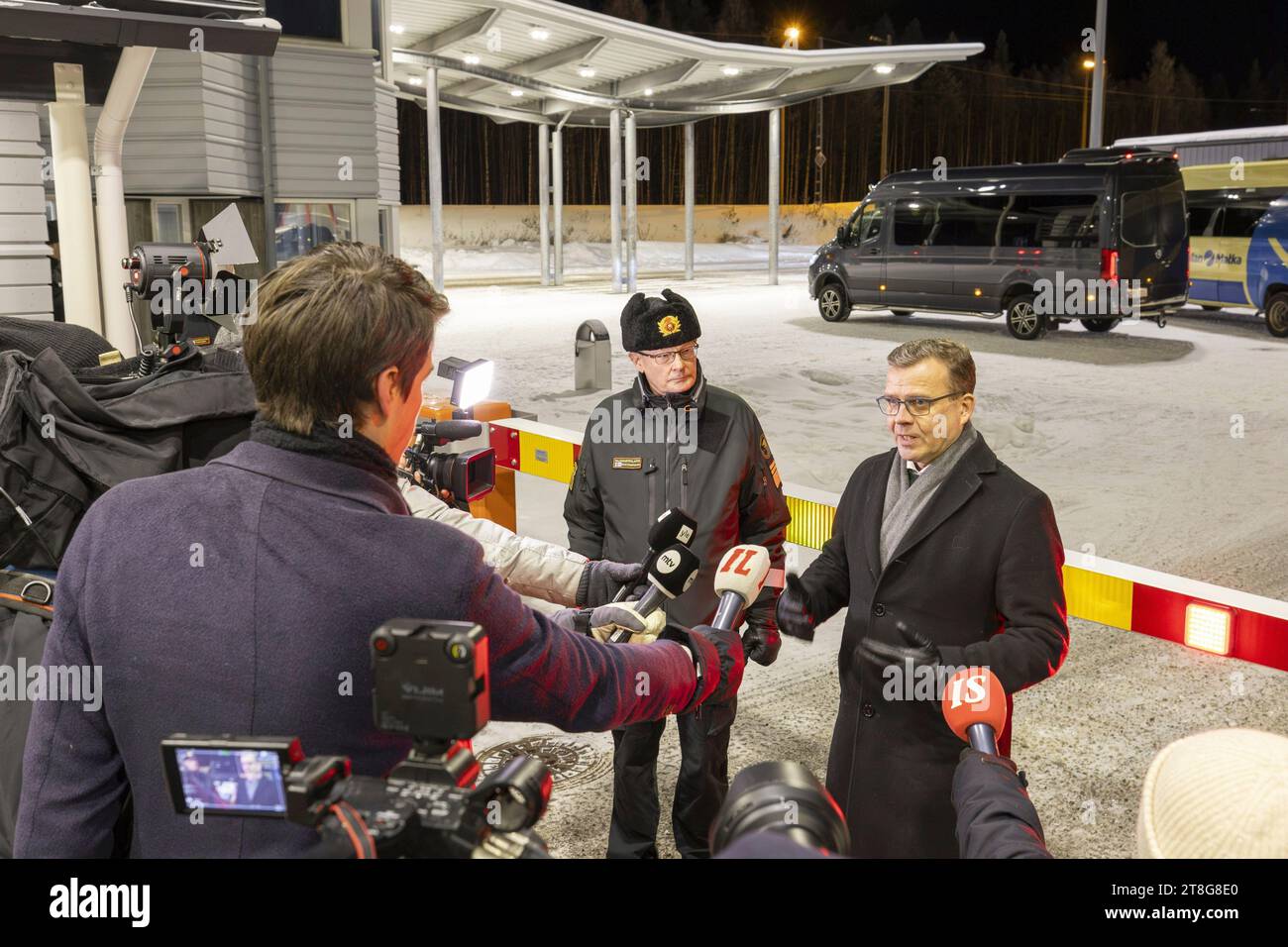 Chief of the Finnish Border Guard, Lieutenant General Pasi Kostamovaara ...