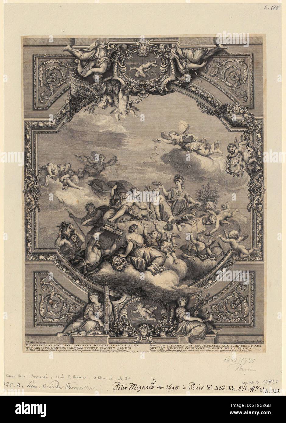 Simon Henri Thomassin (1687 - 1741)Pierre Mignard I (1612 - 1695 ...