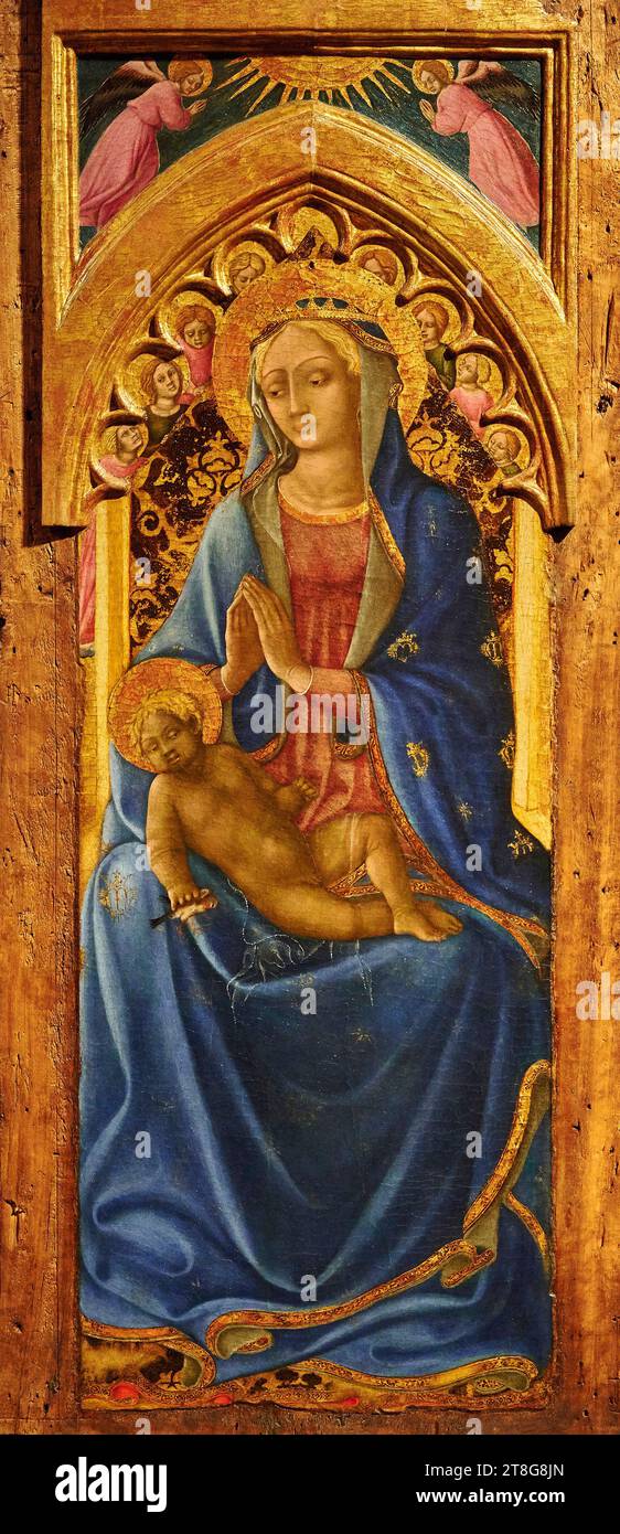 Madonna col Bambino in trono ( Madonna del sole ) - tempera su tavola ...
