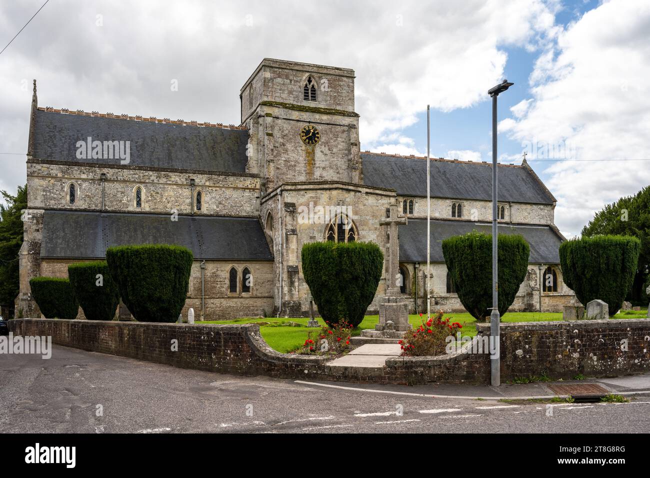 The traditional parish church of St Peter and St Paul in Heytesbury ...