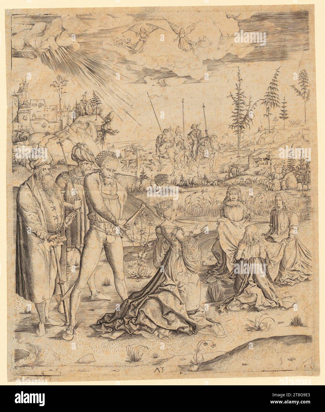 Matthäus Zasinger (also Master MZ) (1500 active circa), Martyrdom of St ...