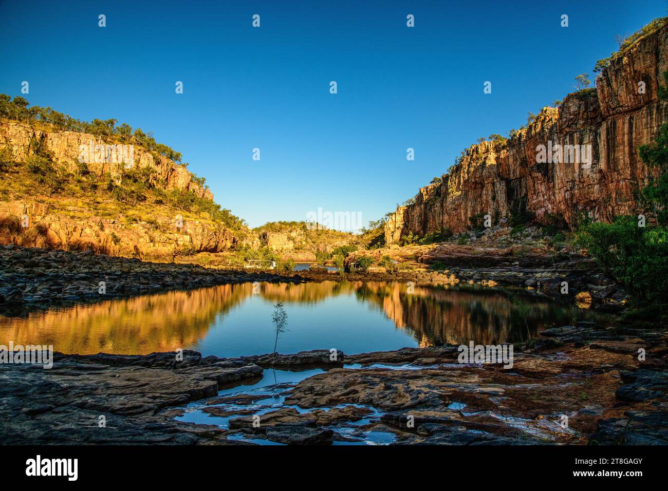 stunning views of Katherine Gorge Northern Territories Australia Stock ...
