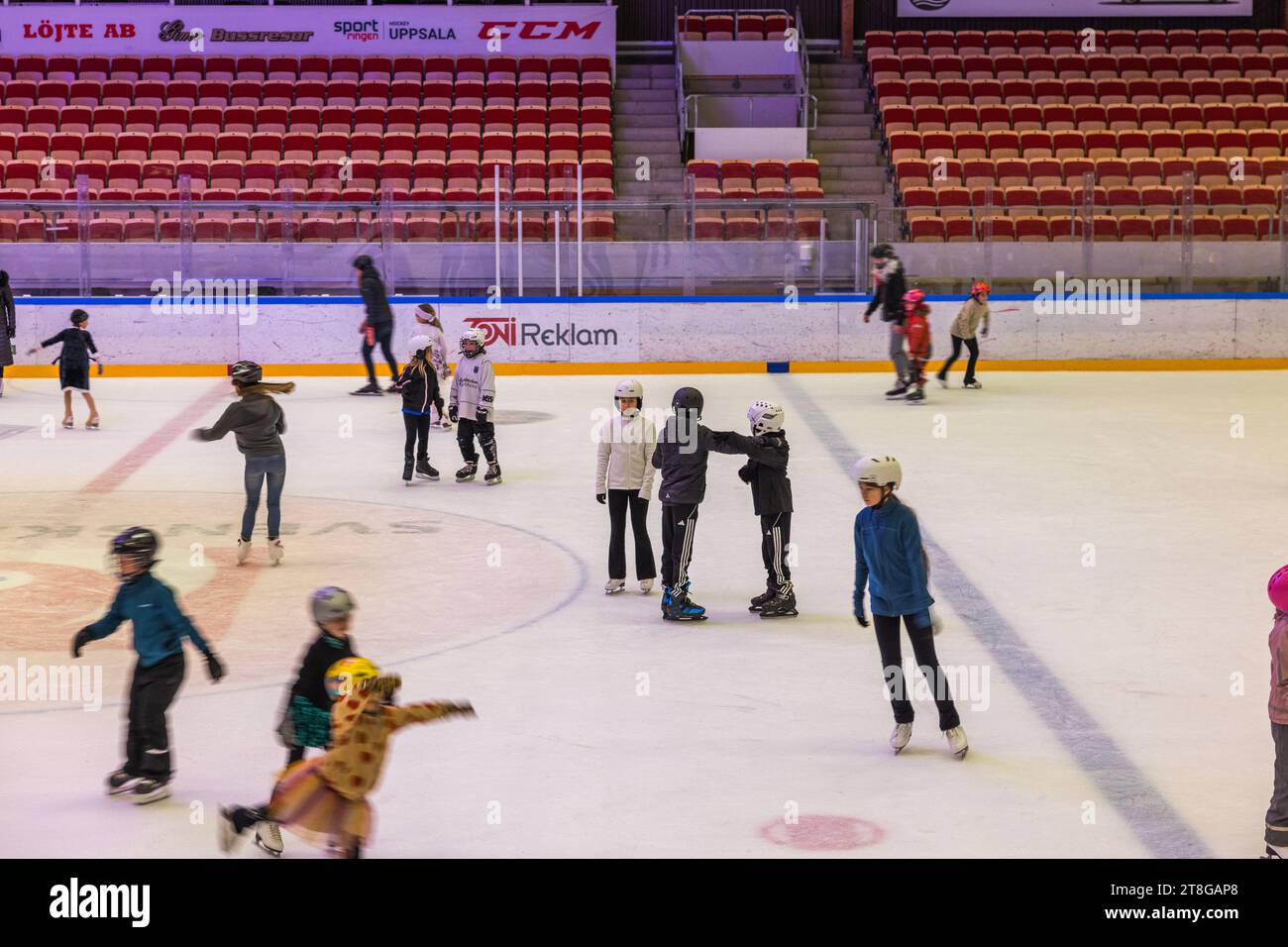 Sports complex with healthy lifestyle vibe, featuring ice skating rink ...