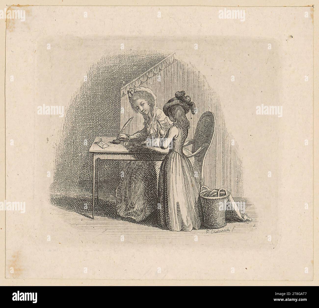 Signed lower right chodowiecki f hi-res stock photography and images ...