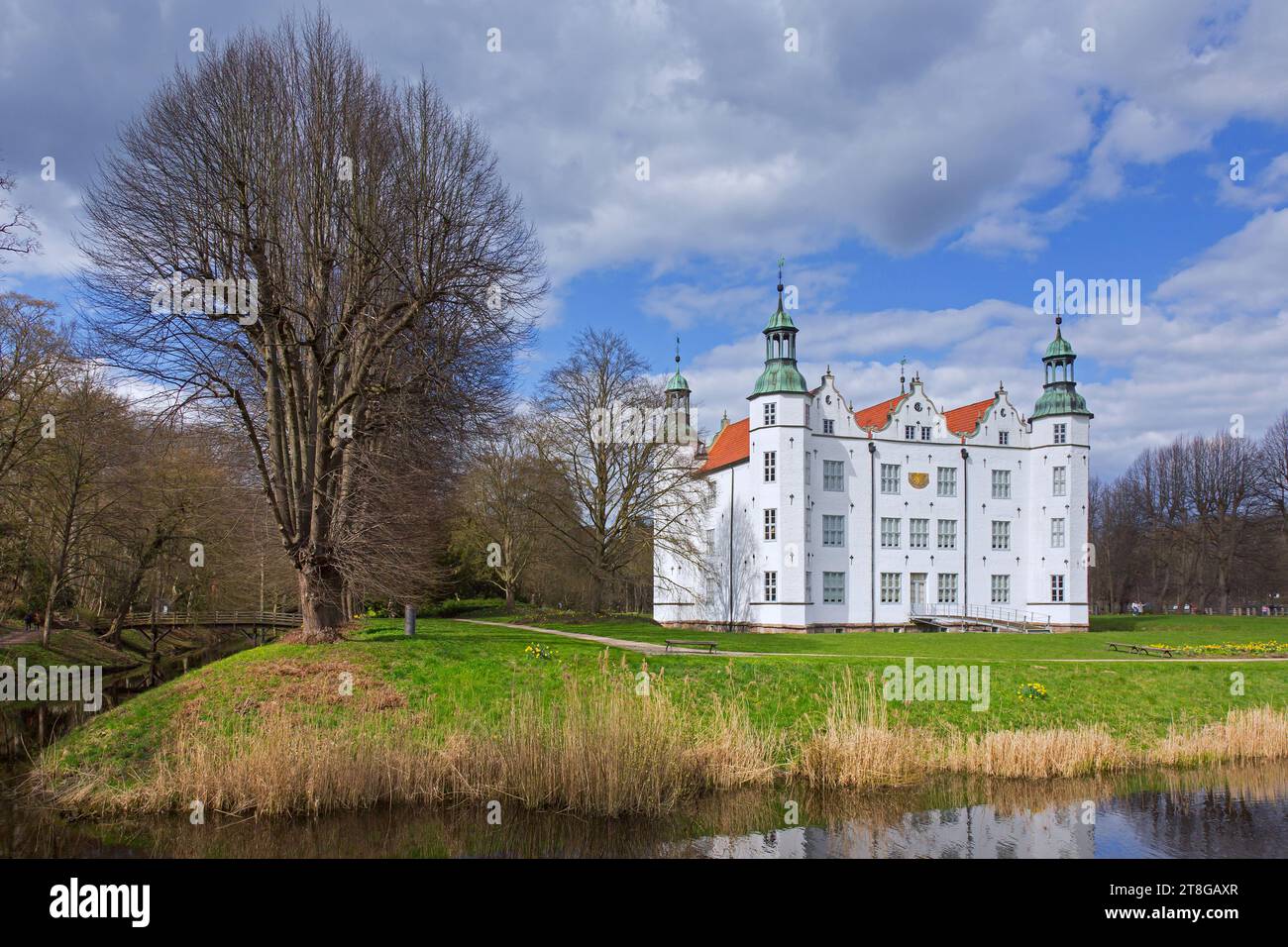16th century Schloss Ahrensburg / Ahrensburg Palace, former Renaissance ...