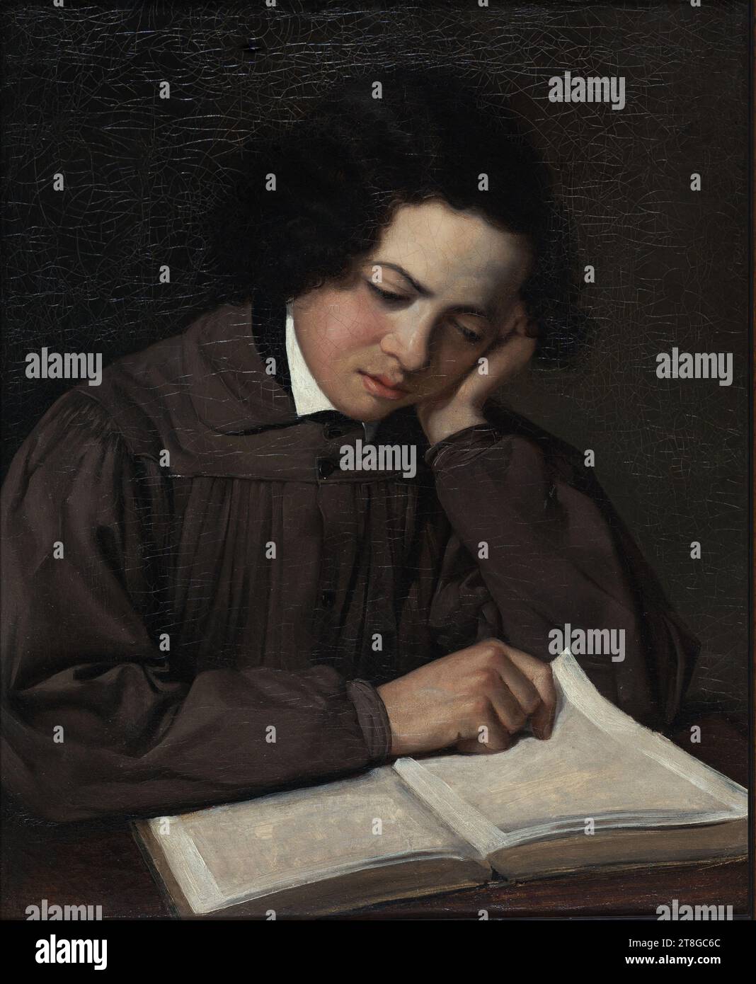 Presumed portrait of François-Victor Hugo, Painter, 19th century ...