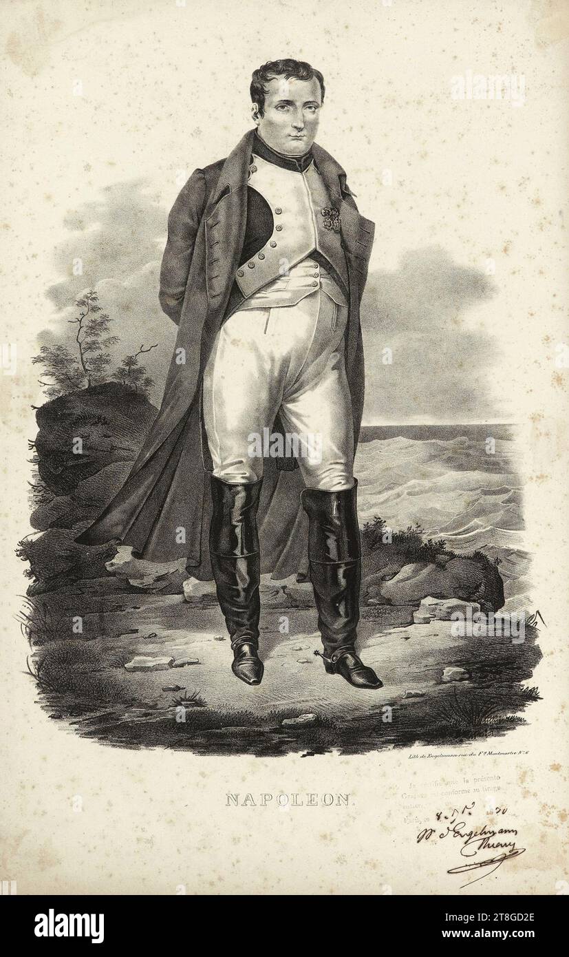 Napoleon, Draftsman-Lithographer, Engelmann, Godefroy, Printer ...