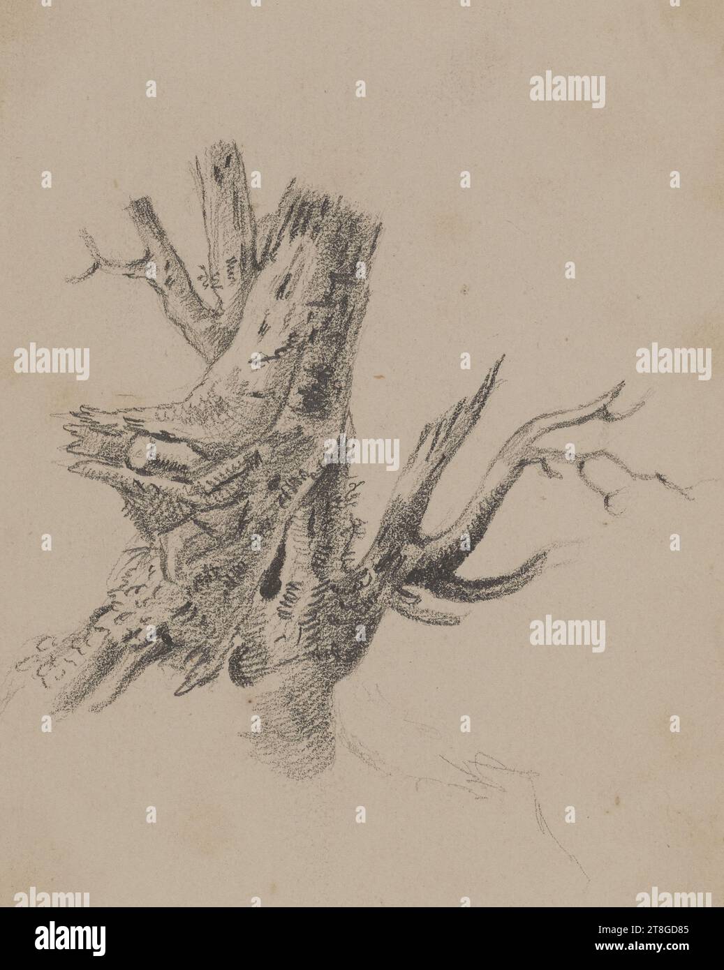 Collection of 12 drawings, Draughtsman, 19th century, Graphic arts ...