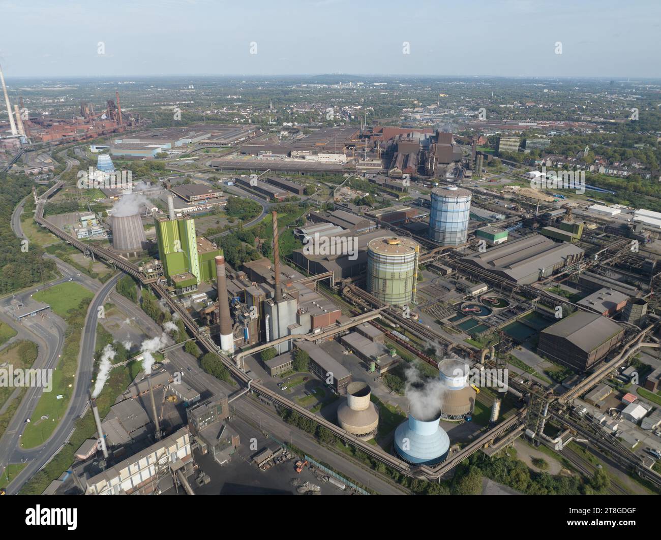 Aerial metallurgical machinery hi-res stock photography and images - Alamy
