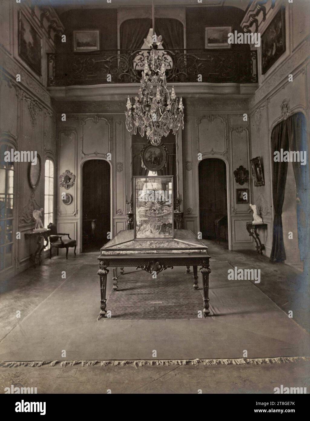 Interior View of a Museum Displaying Fans in a Window, Photographer ...