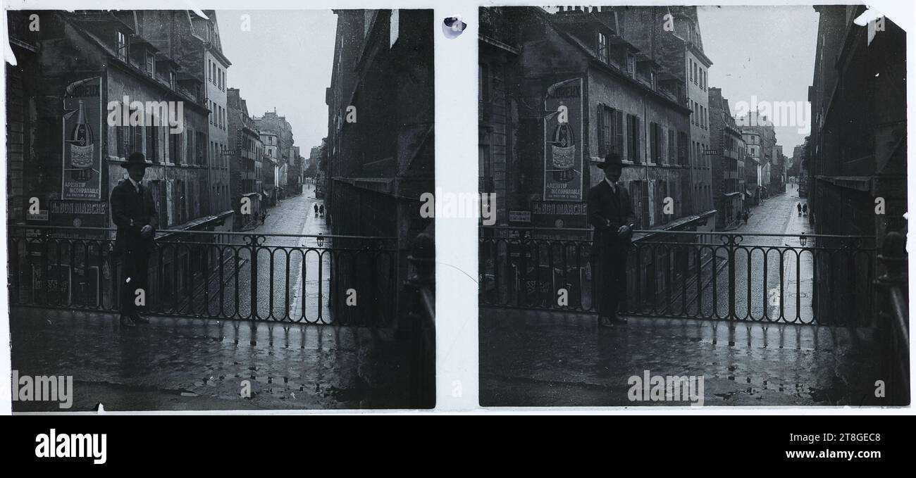 Rue Broca, from boulevard de Port-Royal, looking east, 13th ...