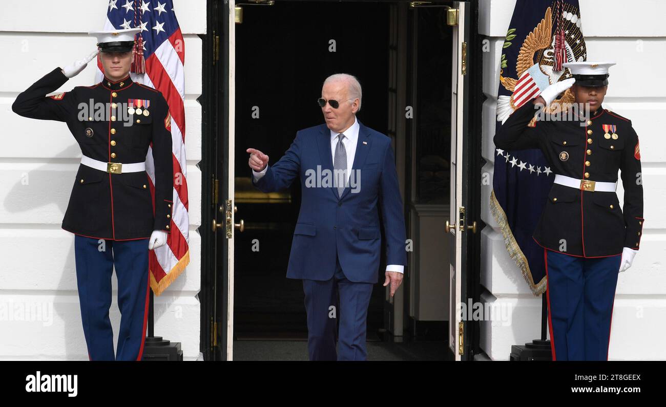Washington, United States. 20th Nov, 2023. President Joe Biden ...