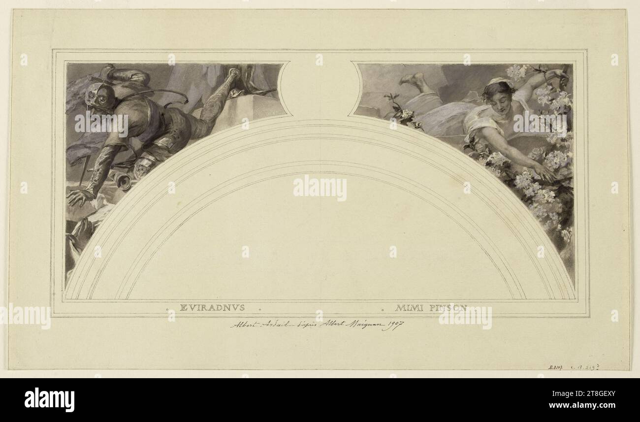 Eviradmus, Mimi Pinson after A. Maignan, Ardail, Albert Achille ...