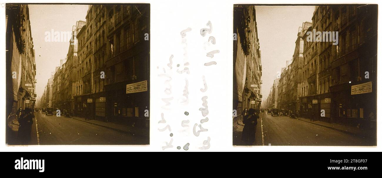 Rue Saint-Martin, looking north, just before rue Simon-le-Franc, 4th ...