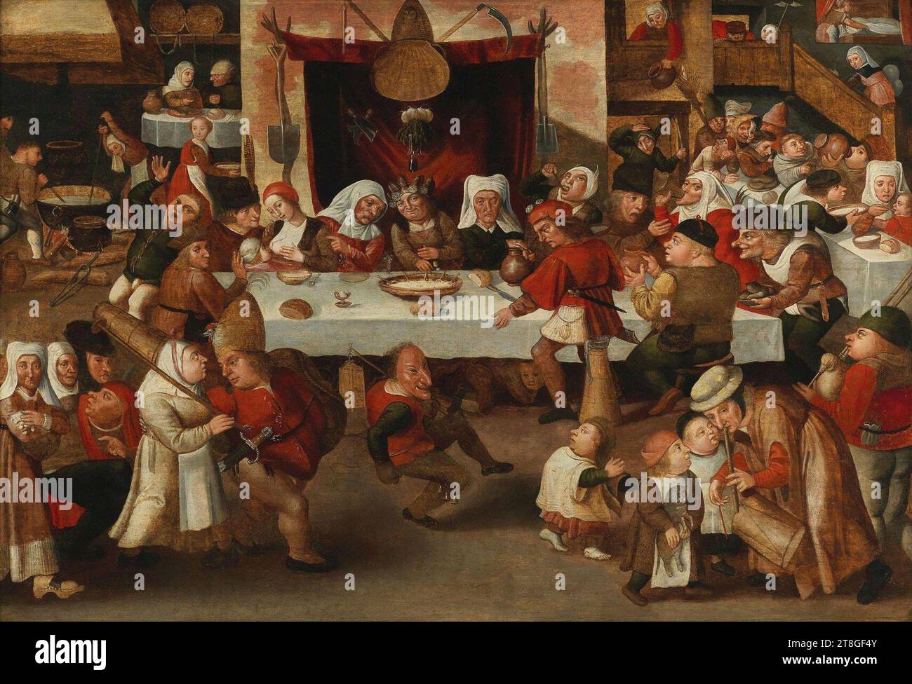 Frans Verbeeck (Studio) - Peasant wedding Stock Photo - Alamy