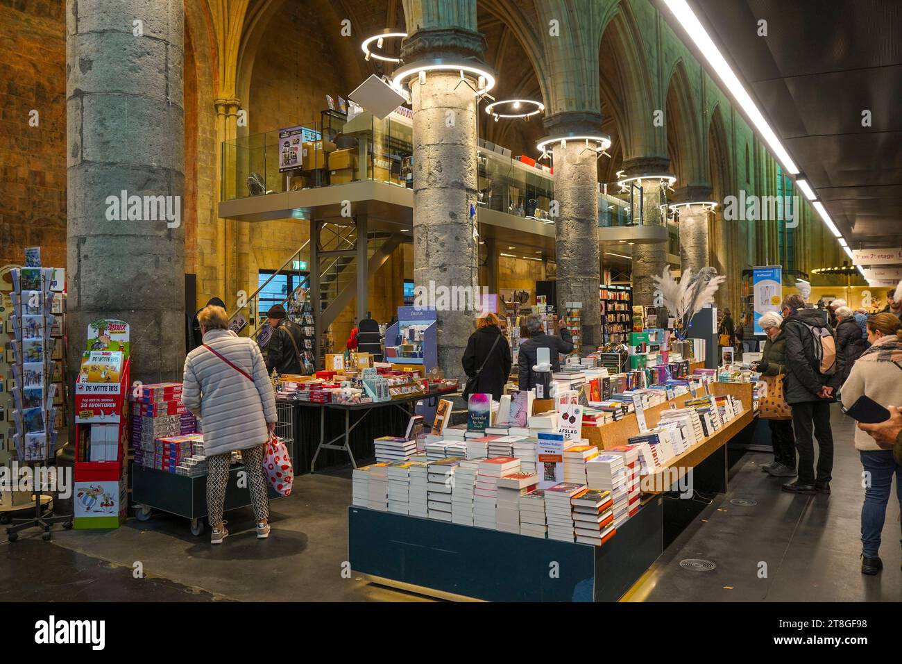 bookshop inside church in Bookstore Dominicanen based in Ancient ...