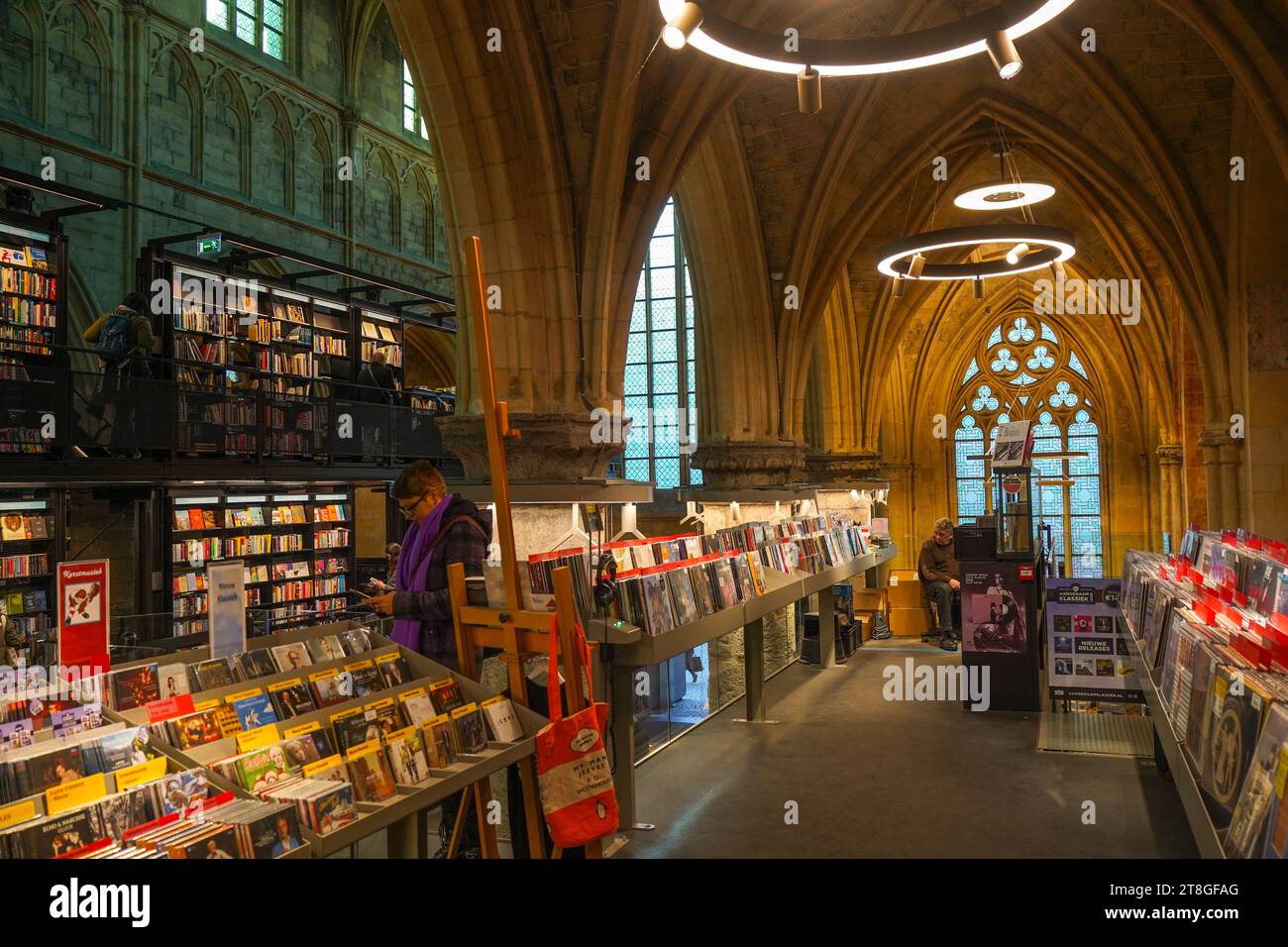 bookshop inside church in Bookstore Dominicanen based in Ancient ...