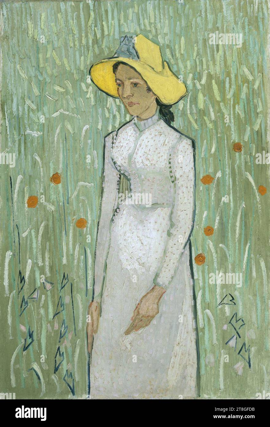 Vincent van gogh girl in white hi-res stock photography and images - Alamy