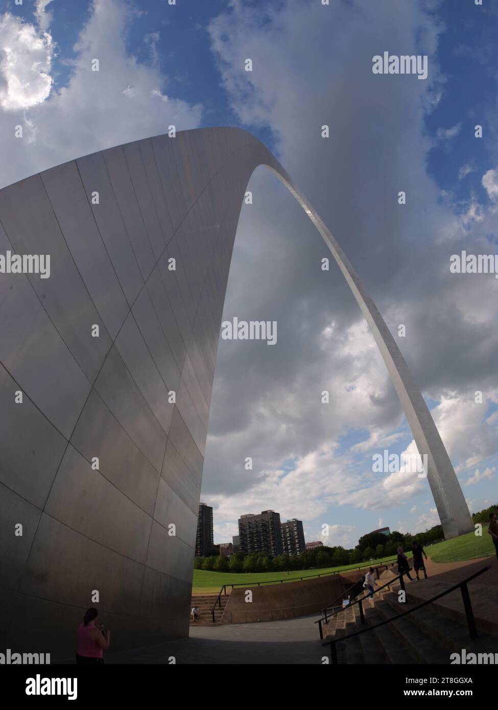 St. Louis, Missouri - June 21, 2023: The Gateway Arch in St Louis, MO ...