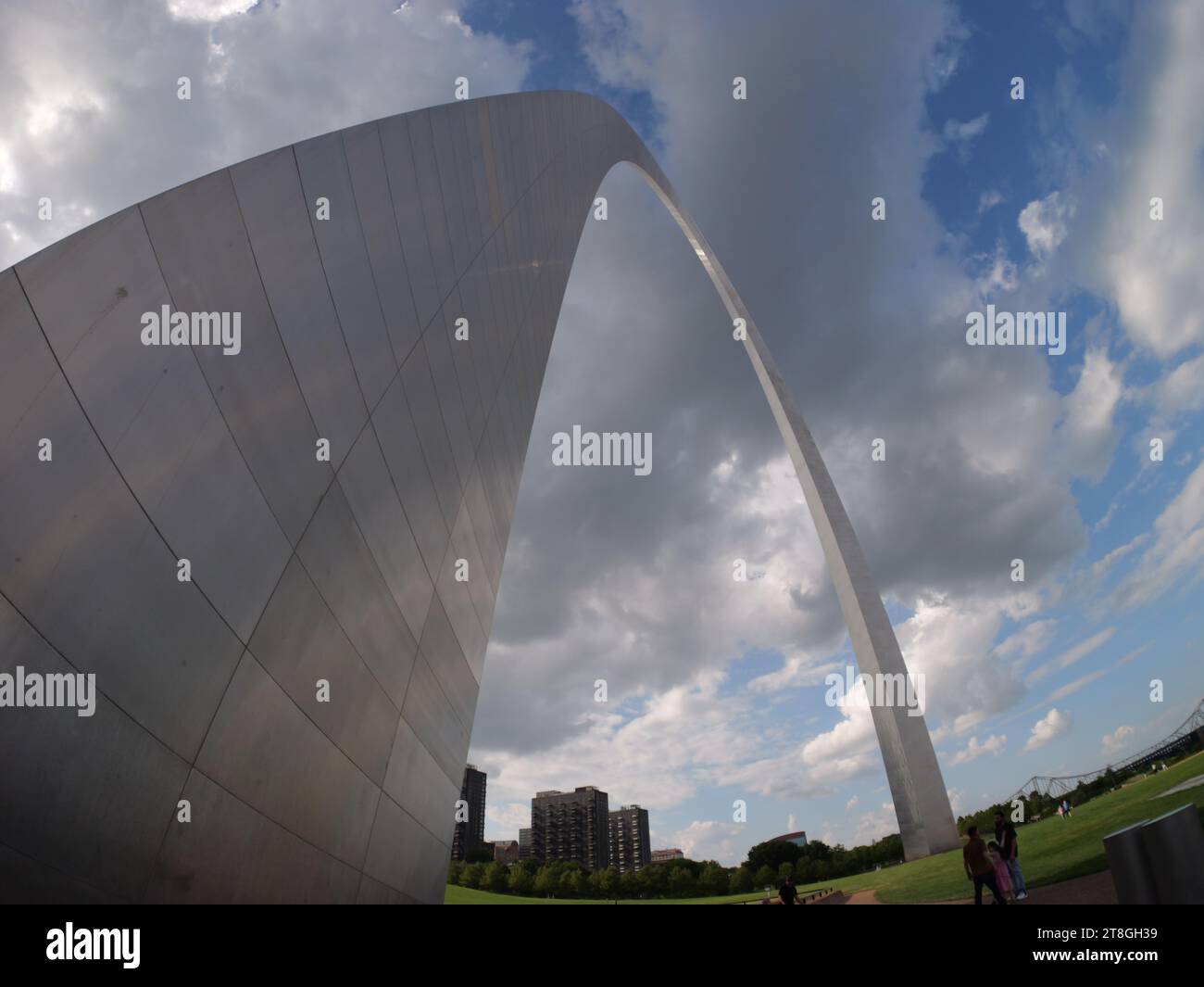 St. Louis, Missouri - June 21, 2023: The Gateway Arch in St Louis, MO ...