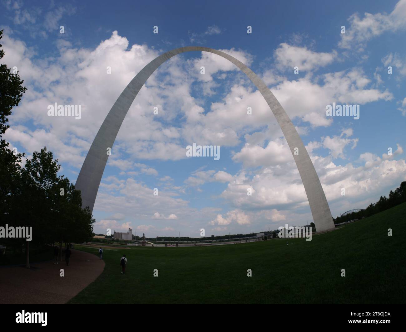 St. Louis, Missouri - June 21, 2023: The Gateway Arch in St Louis, MO ...