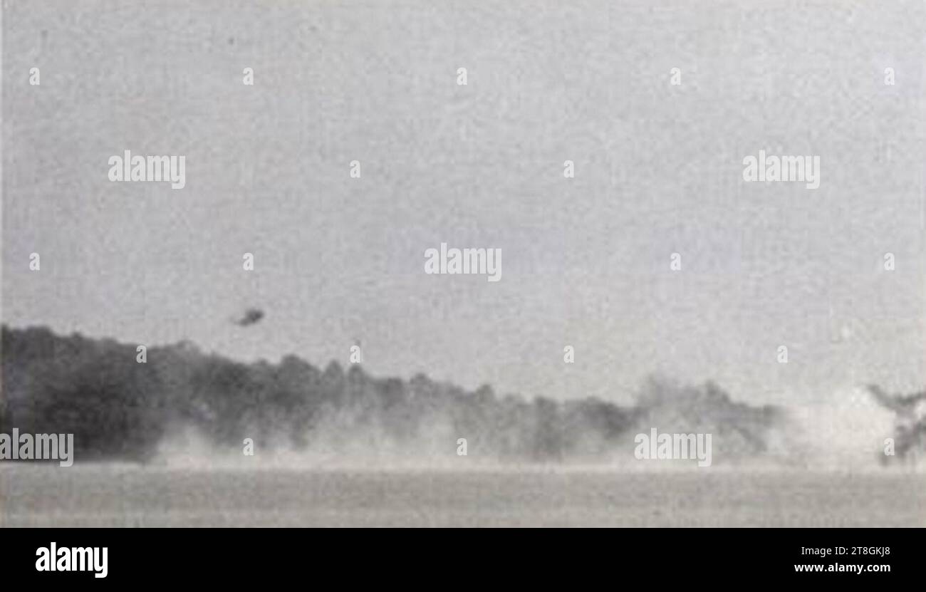 USAF Sikorsky CH-53C under heavy fire veers away from Koh Tang island ...