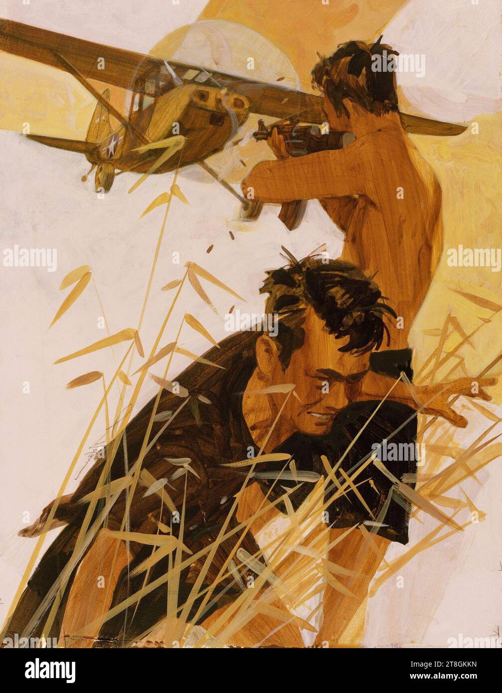 USAF-Art Lou-Nolan 1986 02 20 Stock Photo - Alamy