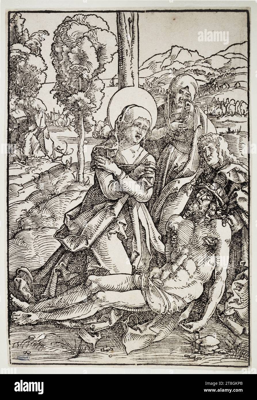The Virgin Weeping Christ (Bartsch app. 7), Baldung Grien, Hans ...