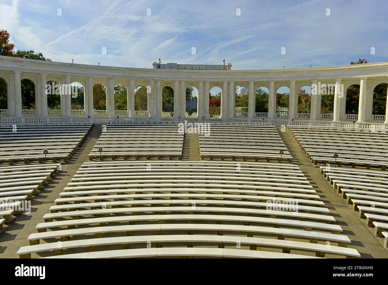Arlington National Cemetery's Memorial Amphitheater in Virginia Stock ...