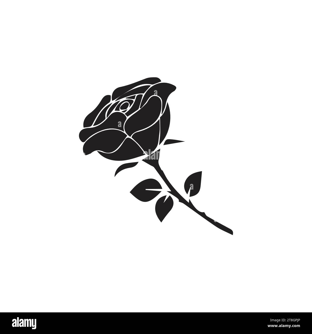 Simple rose hi-res stock photography and images - Alamy