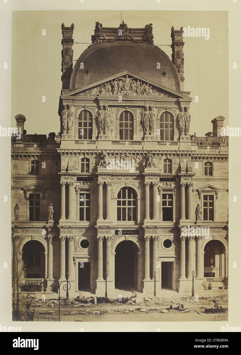 Pavillon richelieu de face hi-res stock photography and images - Alamy