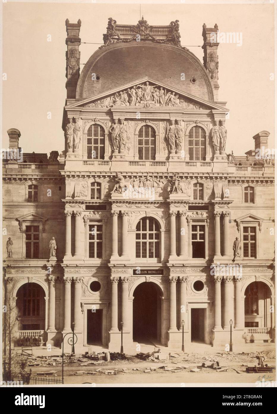 Pavillon richelieu de face hi-res stock photography and images - Alamy