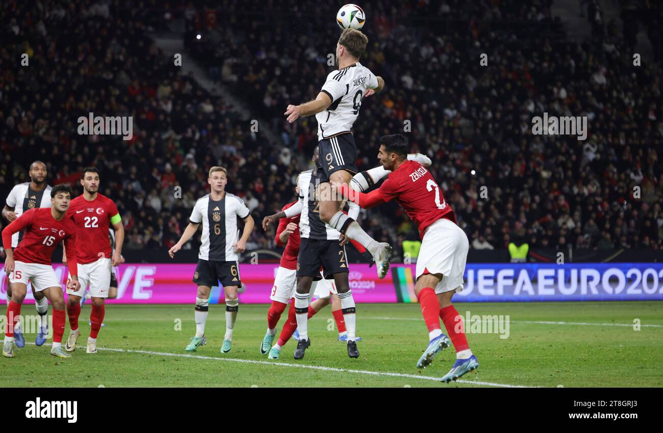 Berlin, Deutschland. 18th Nov, 2023. firo: November 18th, 2023 football ...