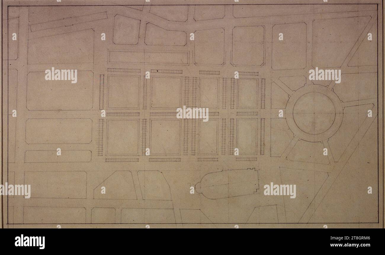 Central halls: map of the district and sketch for the previous issue ...