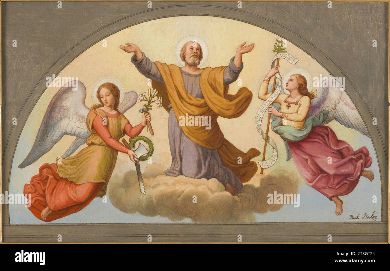 Sketch for the Church of Saint Joseph: The Angel of Gentleness and ...