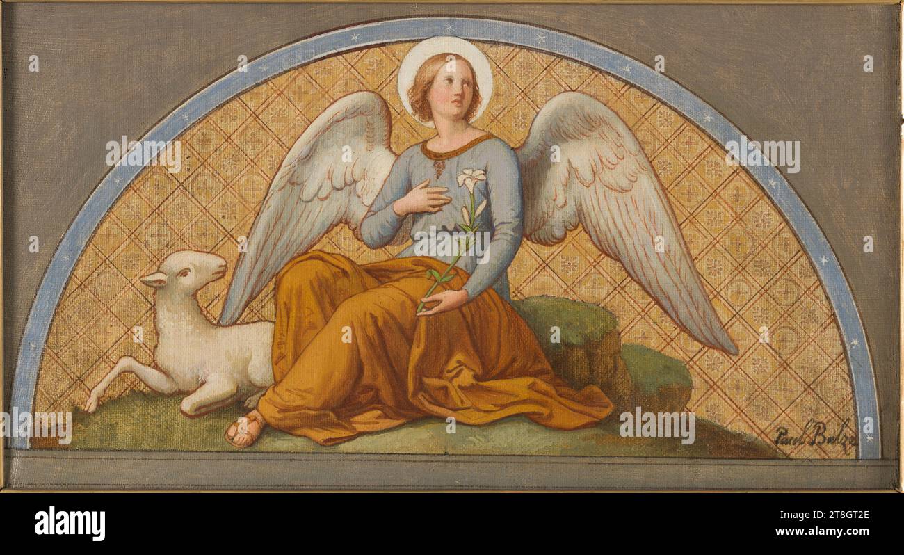 Sketch for the Church of Saint Joseph: The Angel of Gentleness and ...