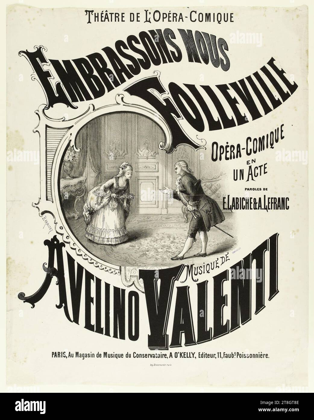 Theater de lopera comique hi-res stock photography and images - Alamy