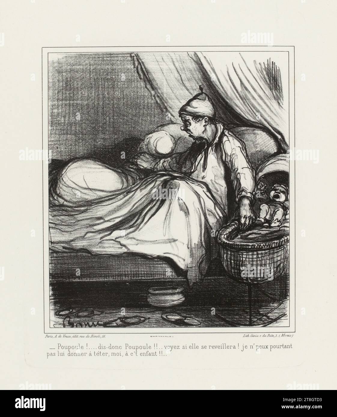 Poupoule!, Baric, Jules-Jean-Antoine, Draftsman-Lithographer, Arnauld ...