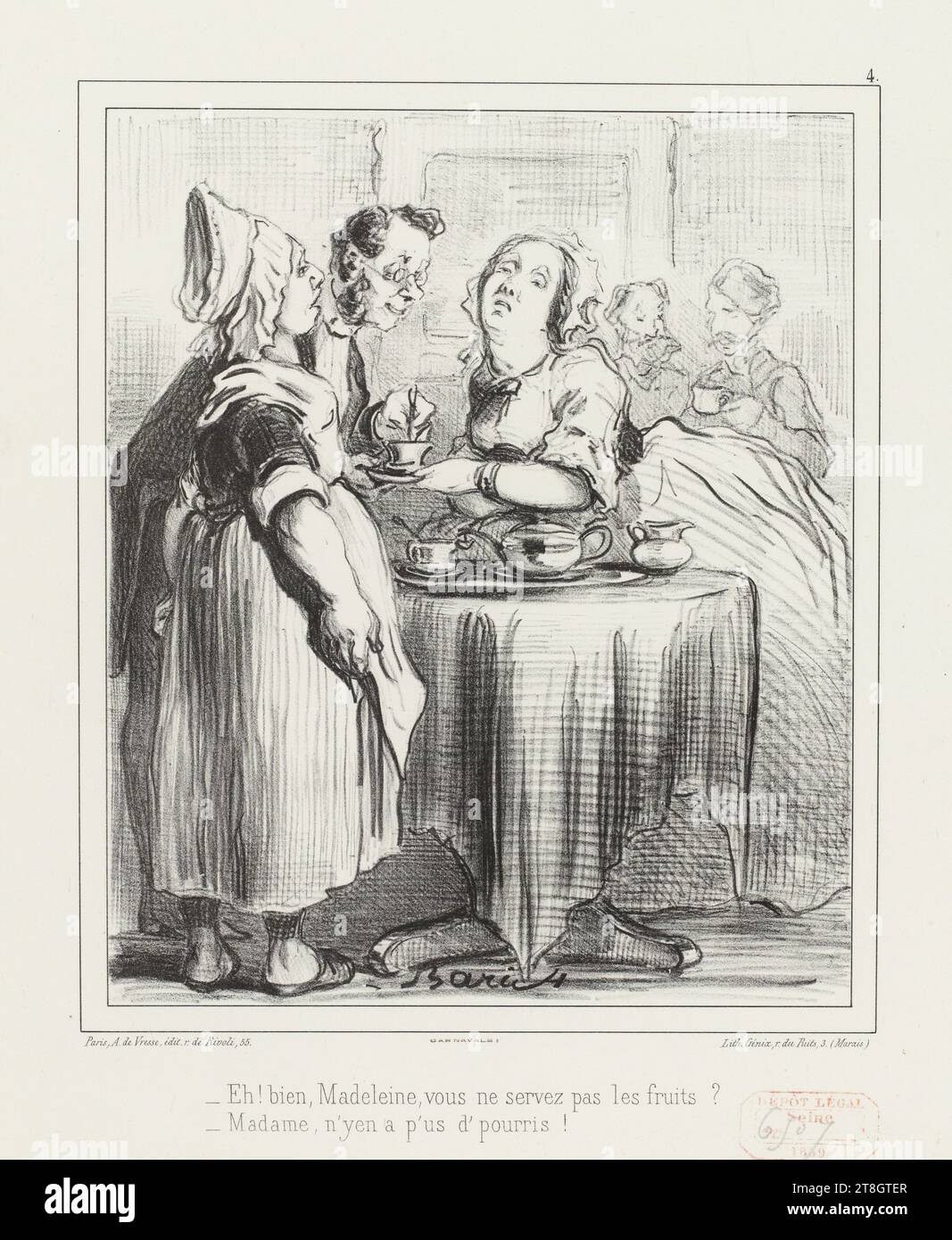 4, Well, Madeleine, aren't you going to serve the fruit? ..., Baric ...