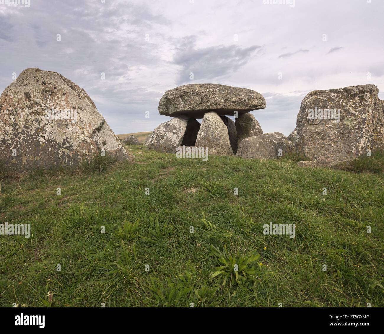Poskaer Stenhus Dolmen in Djursland, Denmark Stock Photo - Alamy