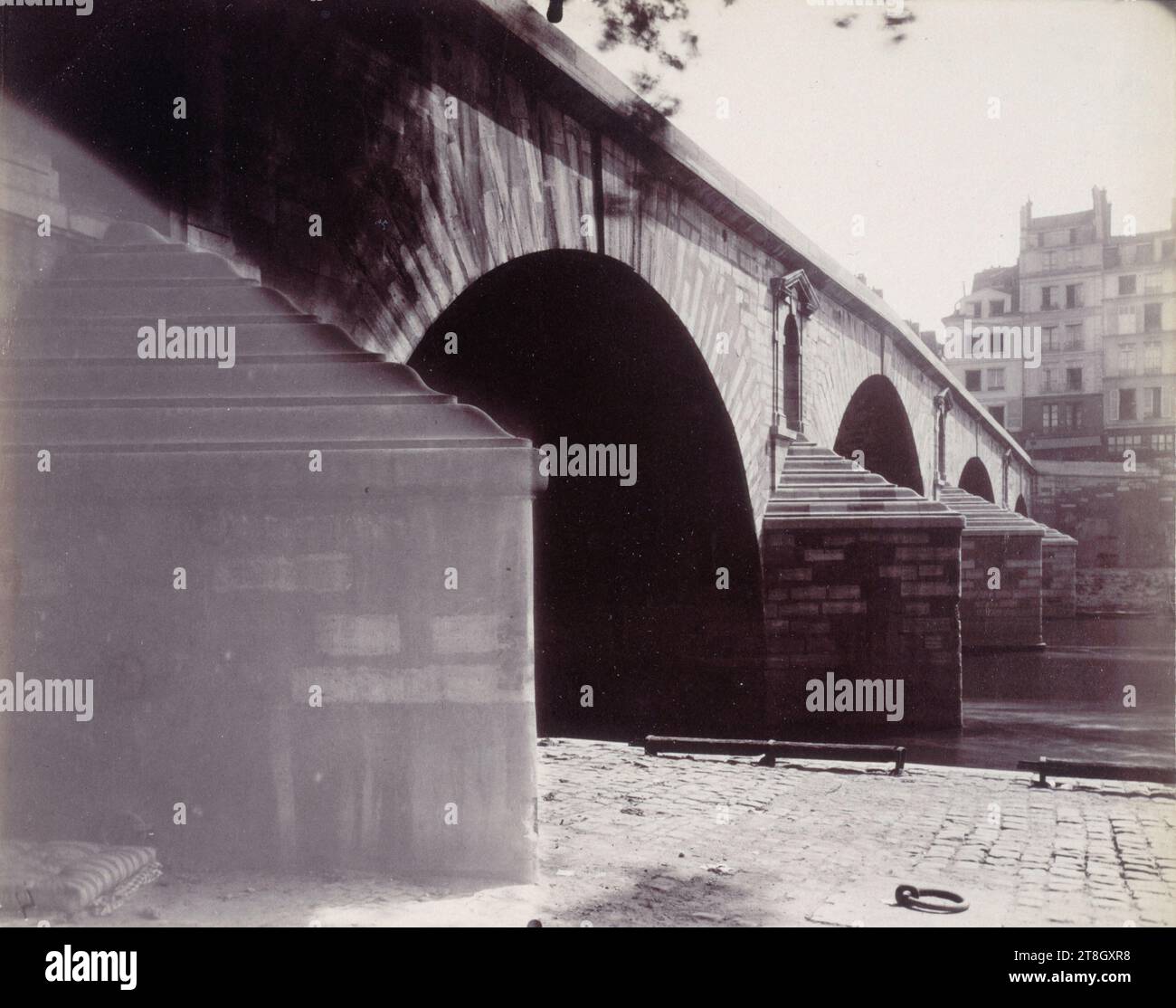 Port de l'Hôtel de Ville, Pont Marie, Atget, Eugène (Jean Eugène ...