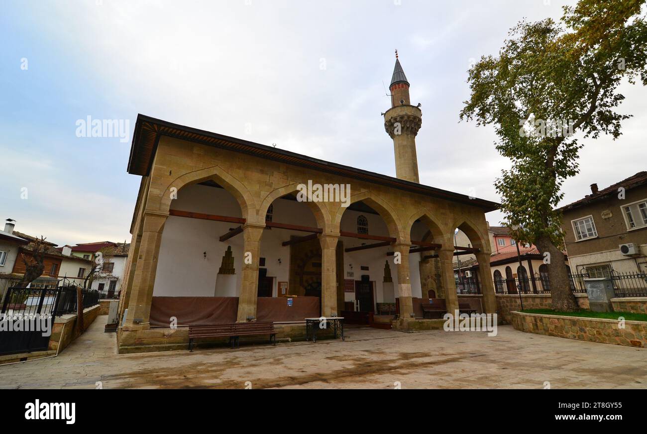 Rustem Pasha Mosque, located in Osmaneli, Turkey, was built in the 16th ...
